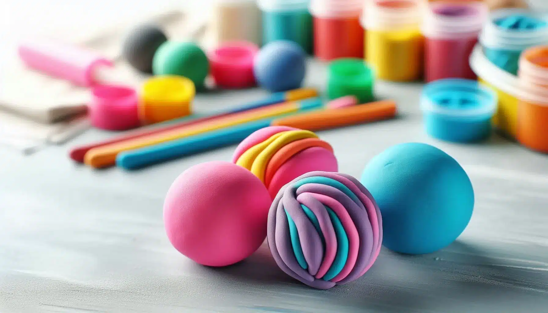 Homemade Playdough Recipes - Thrifty Play - Mrs Thrifty